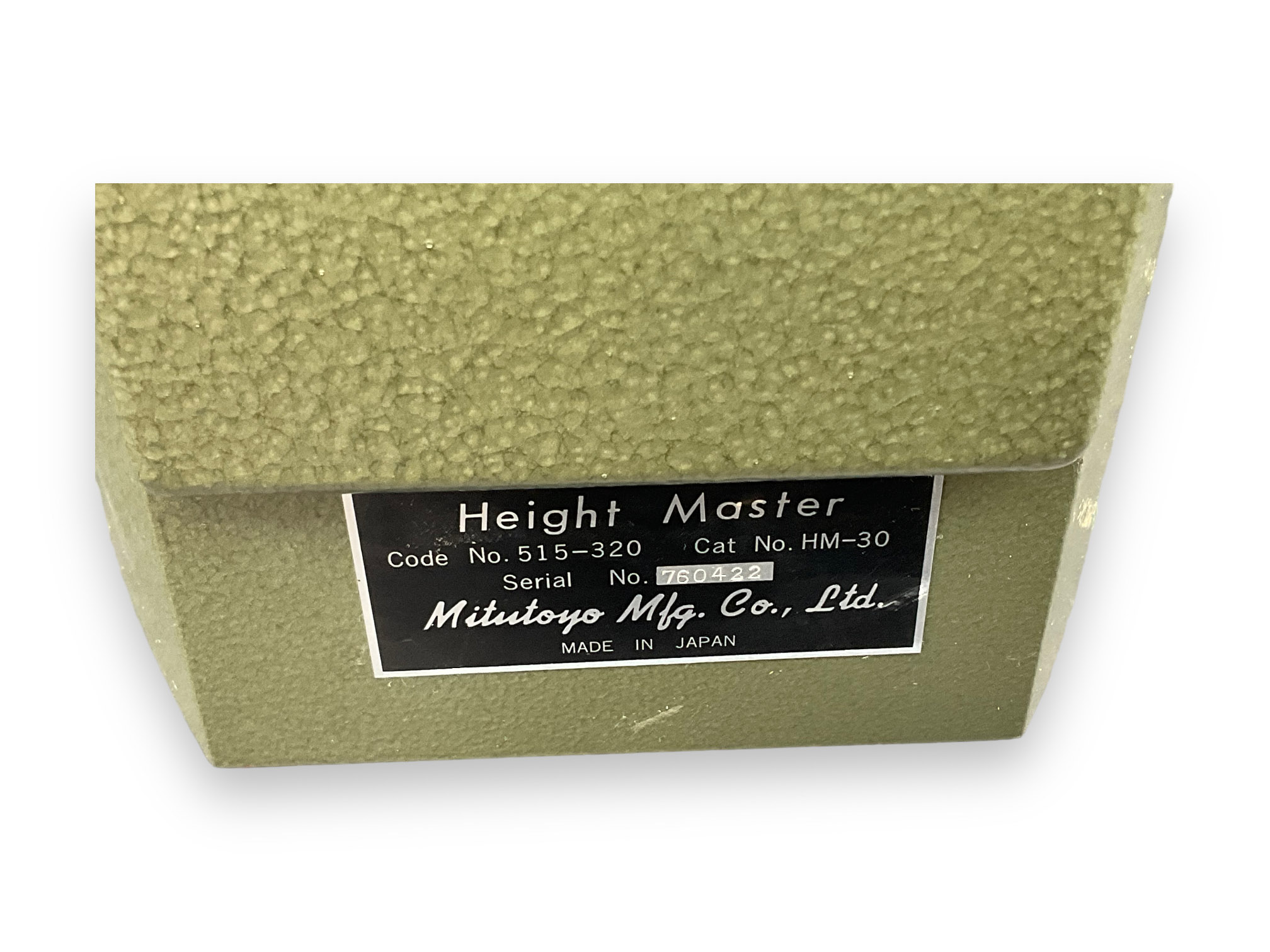 Mitutoyo Metric Height Master 515-320