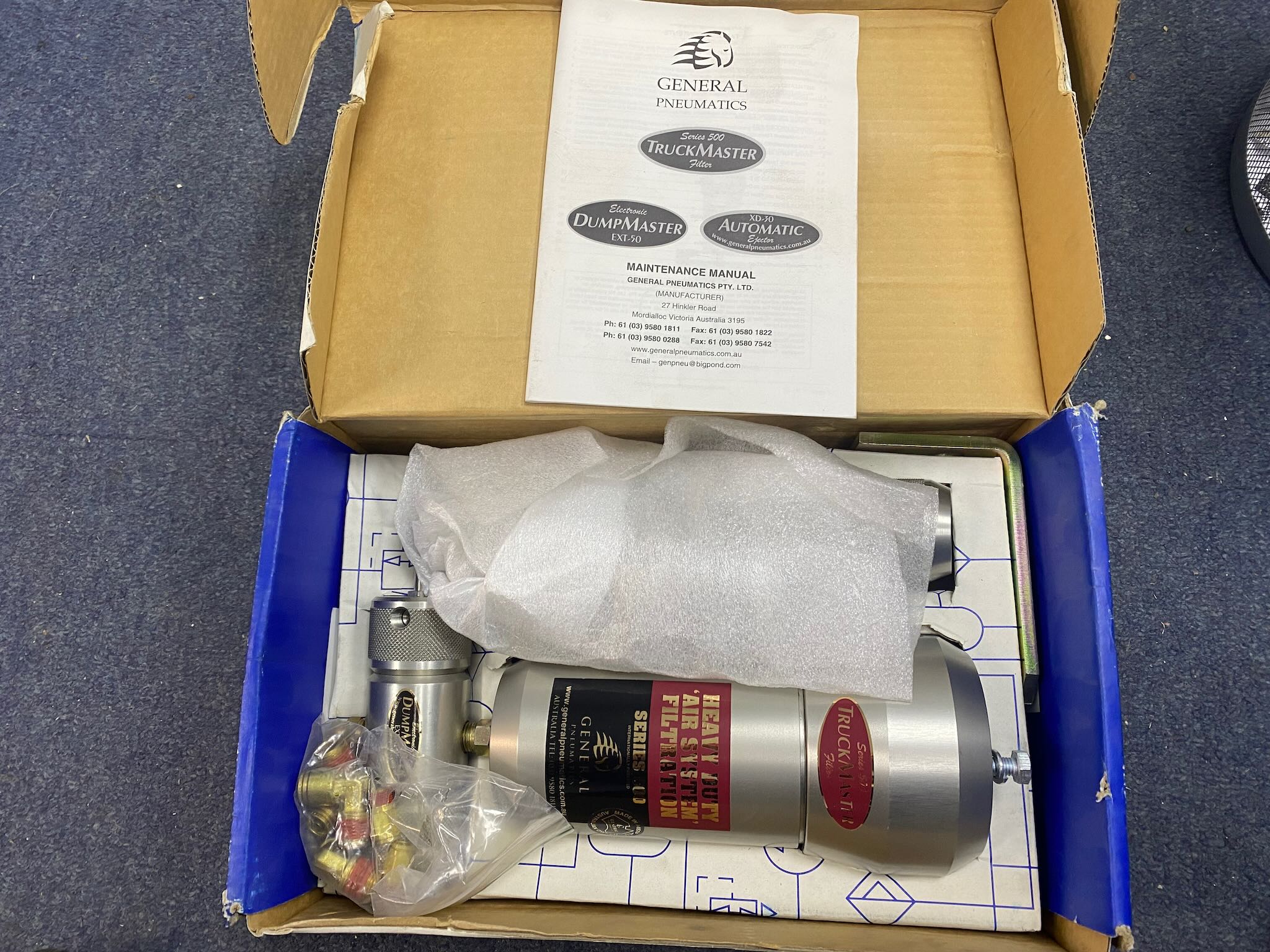 ETP-500 Truckmaster Air Brake Filtration System Includes 1xTruckmaster ...