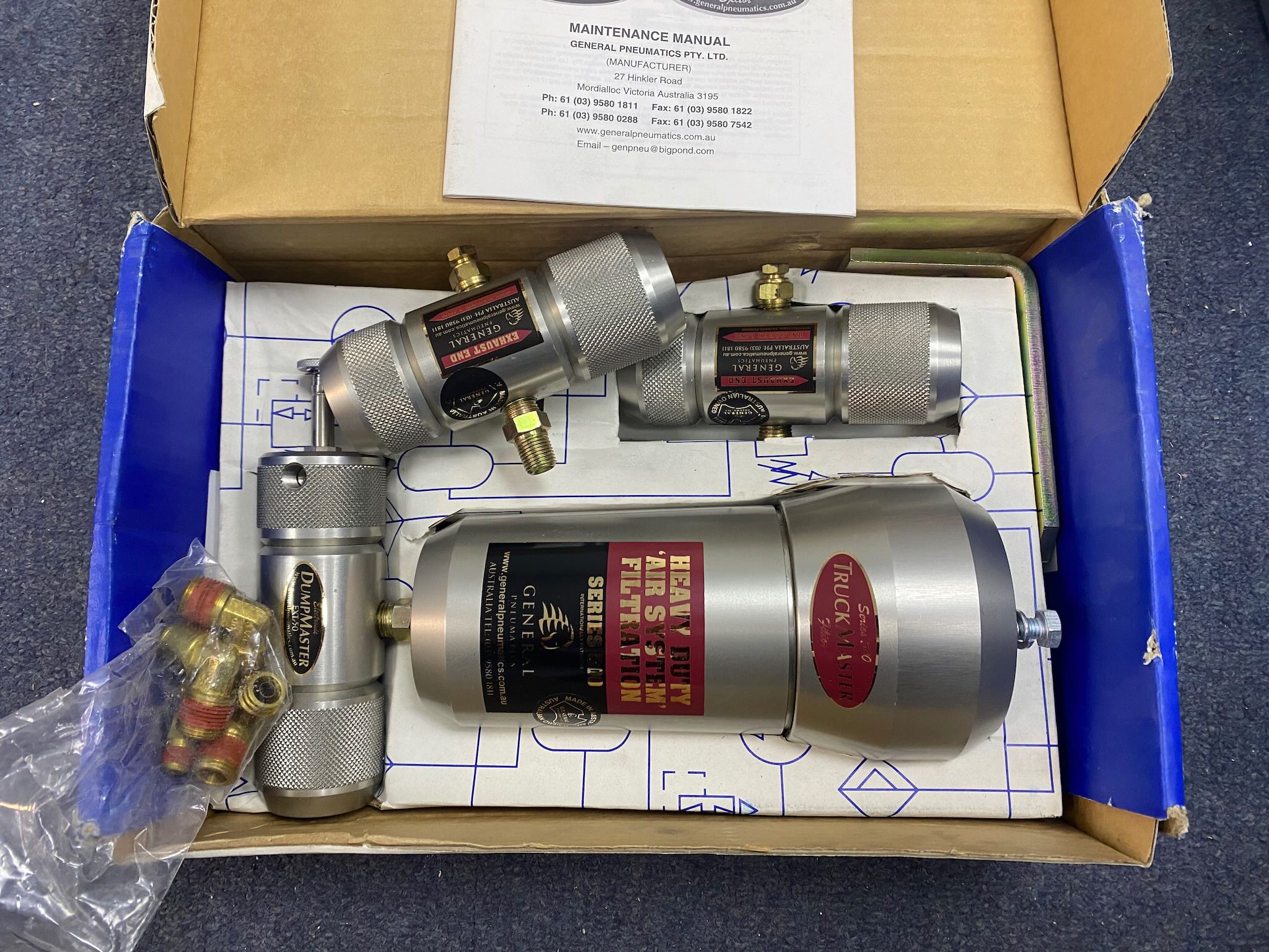 ETP-500 Truckmaster Air Brake Filtration System Includes 1xTruckmaster ...