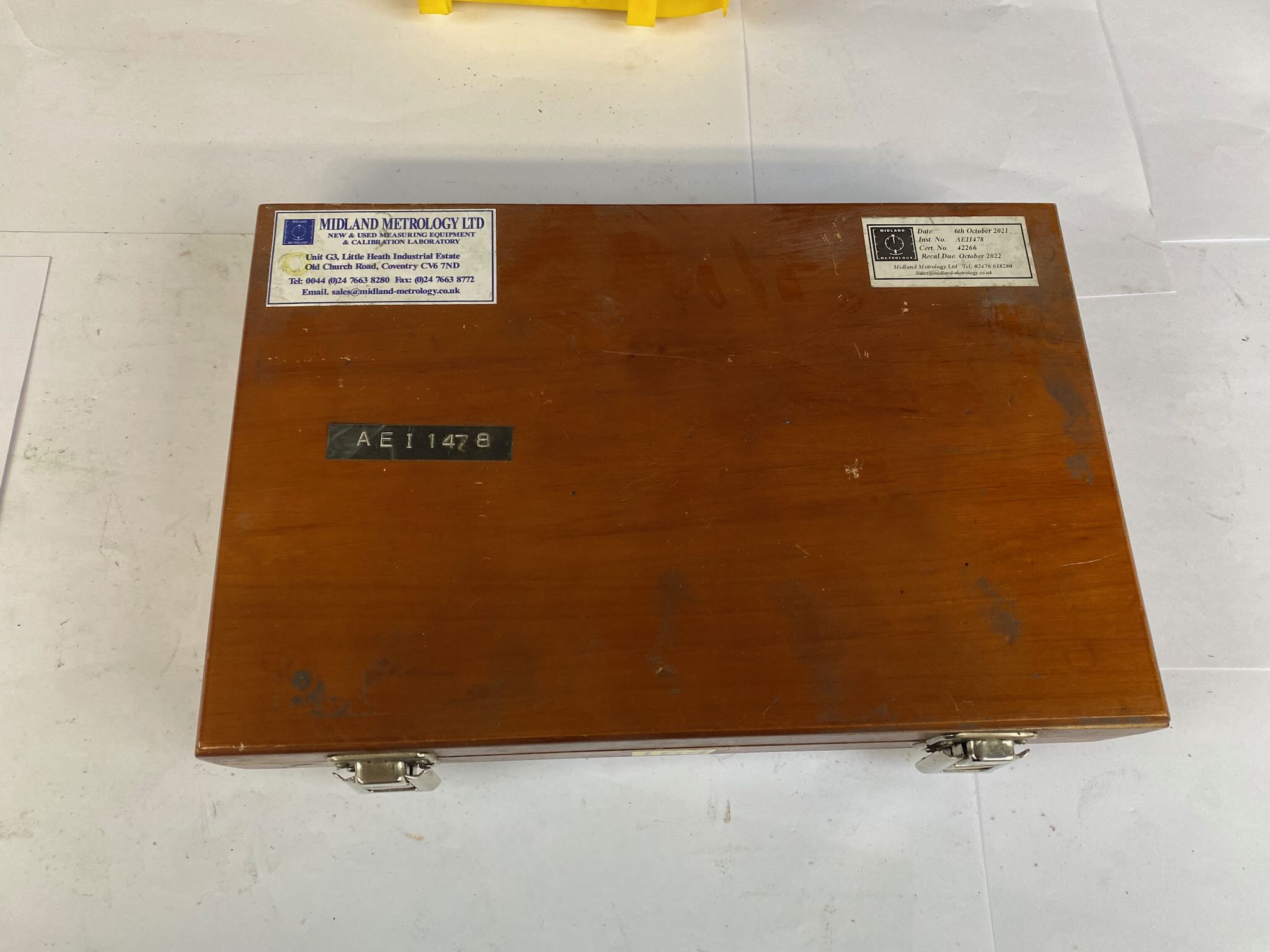 Grade 1 Inspection Gauge Blocks Full Set