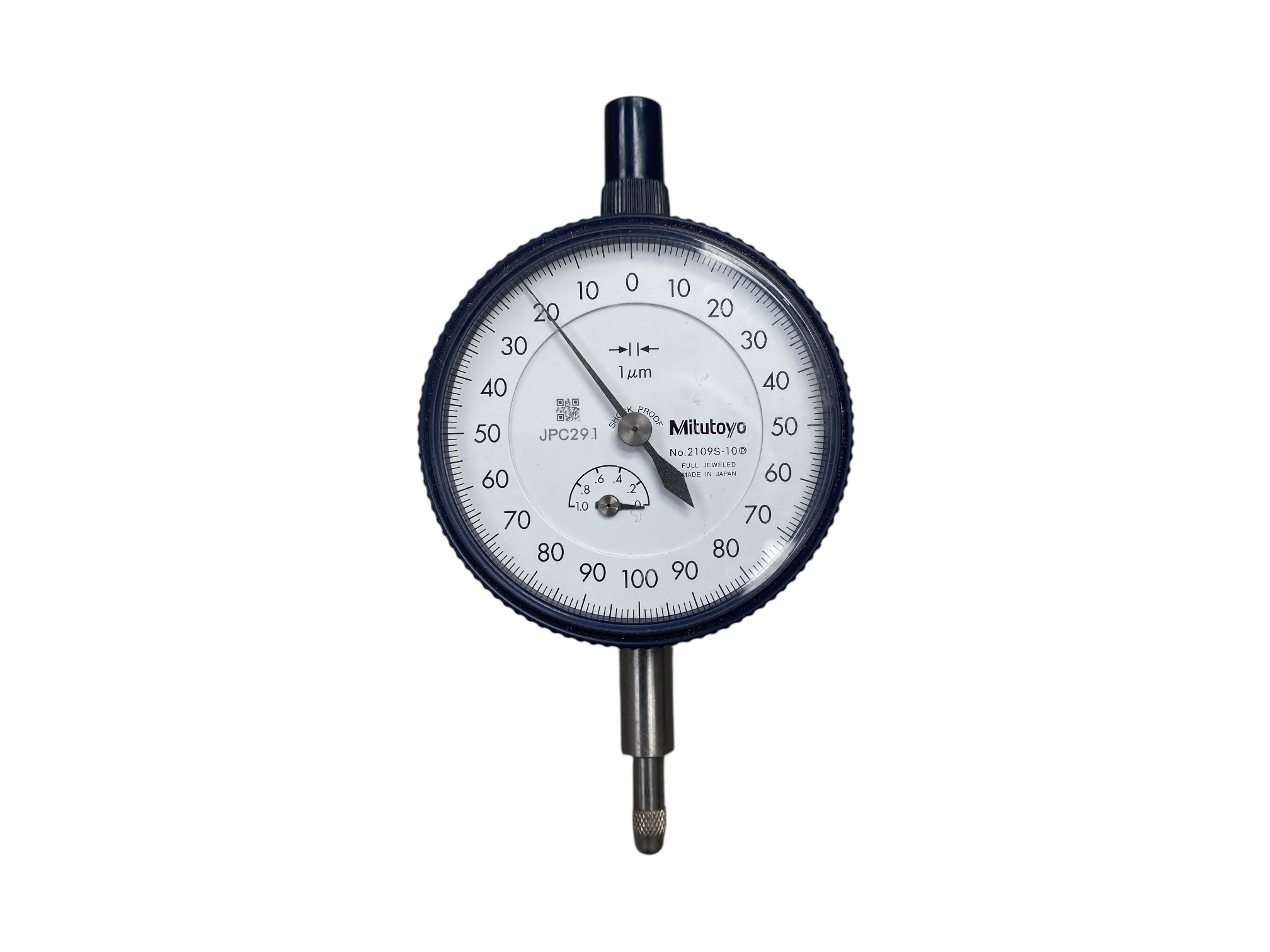 Mitutoyo 2109S-10 Metric 0.005 Dial Indicator