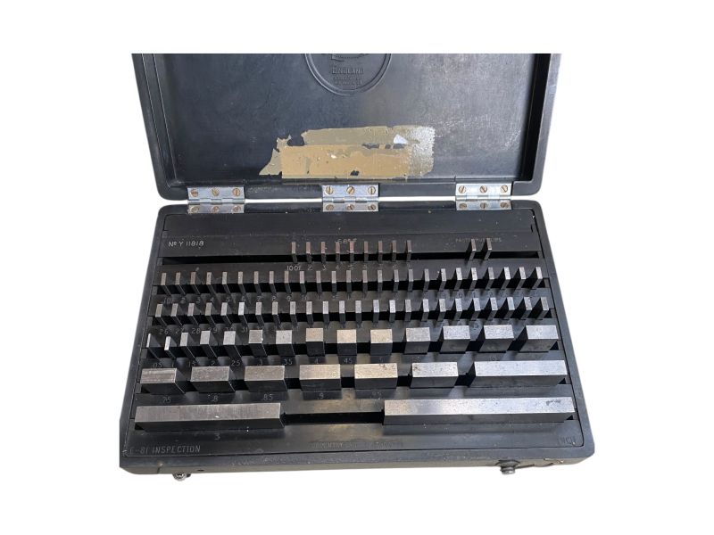 Matrix Imperial Gauge Blocks Inspection Grade Full Set