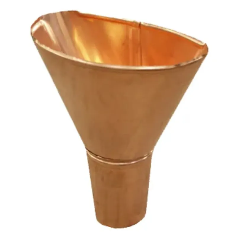 80mm Copper Gutter Jane Hopper | Drainage Central | Online