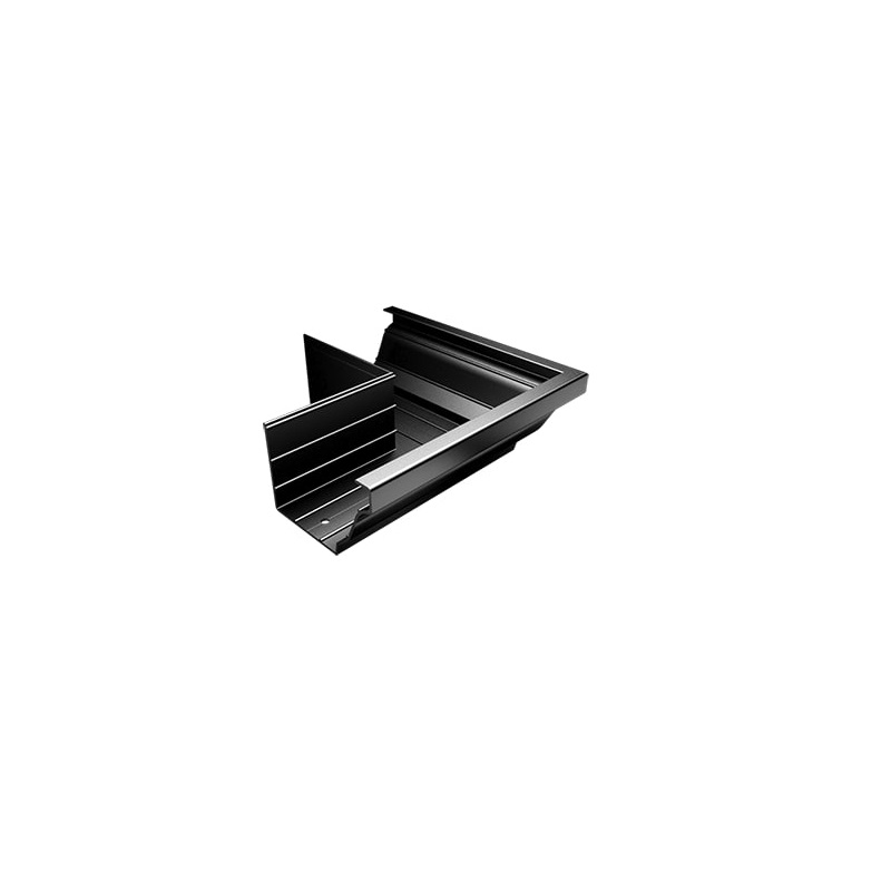 Modern Ogee Aluminium External Gutter Angle 90 Degrees