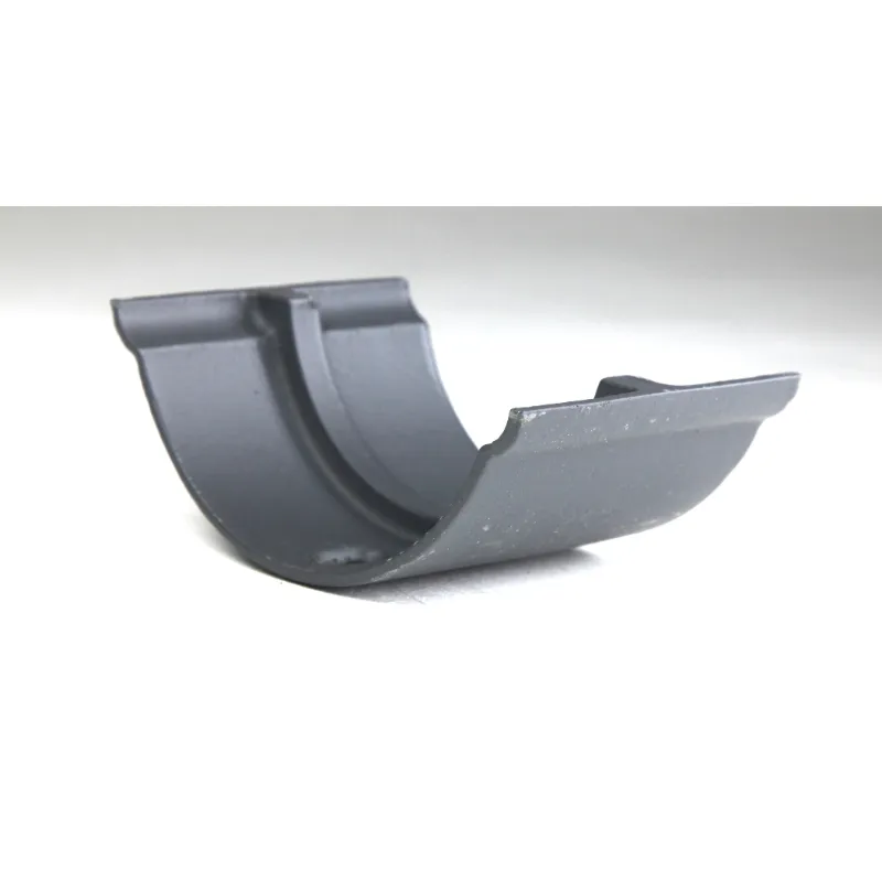 Hargreaves Cast Iron 100mm Beaded Half Round Gutter Union