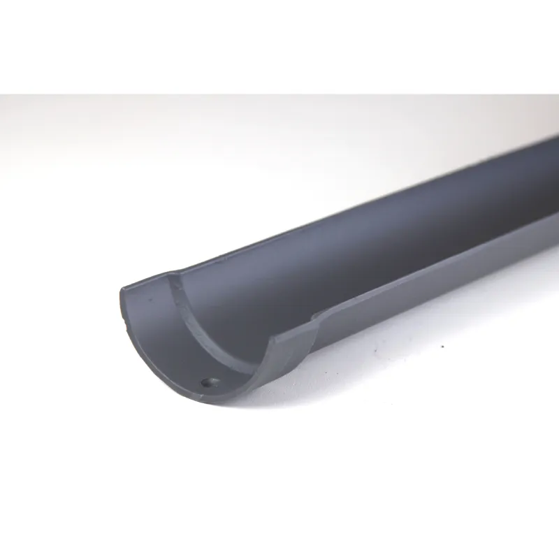 Hargreaves Cast Iron 100mm Plain Half Round Gutter 1.83m