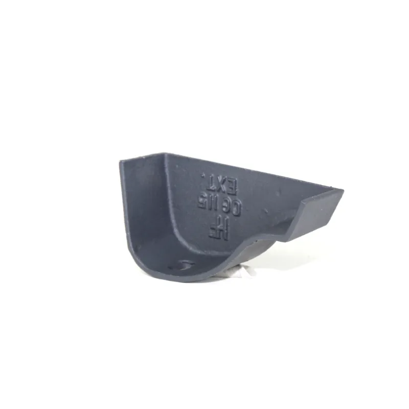 Cast Iron 125mm Ogee Gutter Stopend | Drainage Central