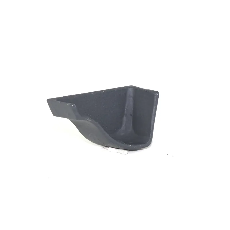 Cast Iron 125mm Ogee Gutter Stopend | Drainage Central
