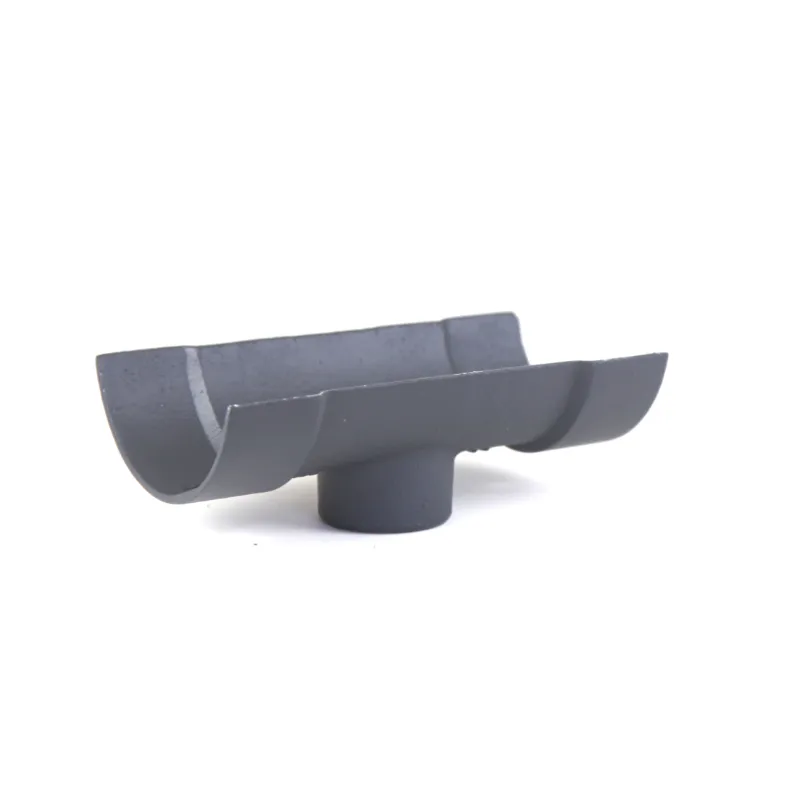 Hargreaves Cast Iron 150mm Plain Half Round Gutter Nozzle