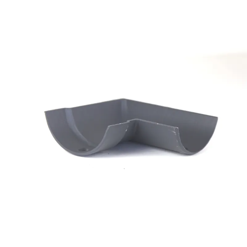 Hargreaves Cast Iron 150mm Plain Half Round Gutter Angle