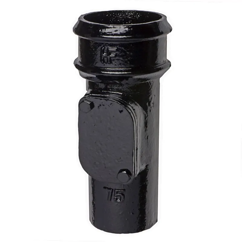 Cast Iron 65mm Round Access Pipe | Drainage Central