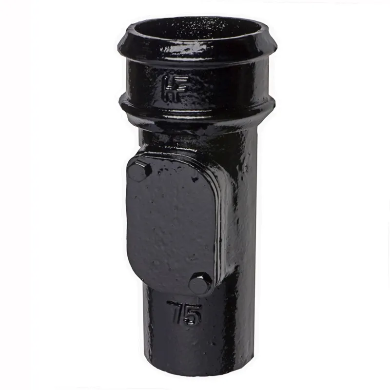 Cast Iron 75mm Round Access Pipe | Drainage Central
