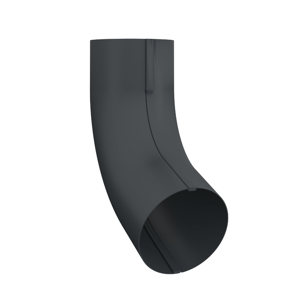 Lindab Steel Downpipe Bend 70 degrees Conical 100mm Matte Finish ...