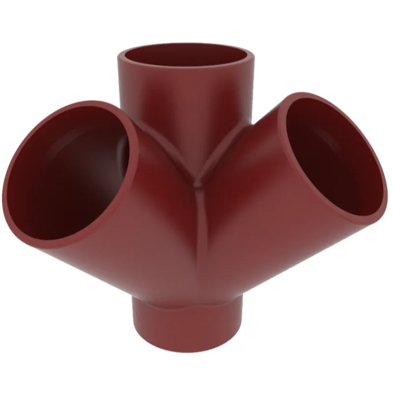 100mm Cast Iron Ensign Soil Corner Branch