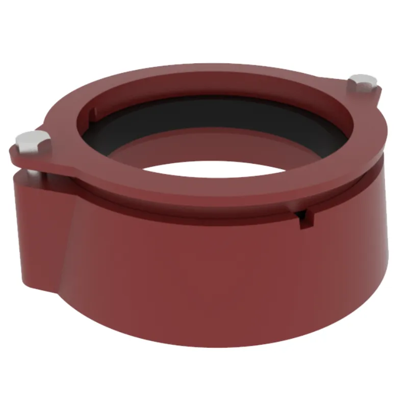 100mm Cast Iron Ensign Soil Asphalt Roof Connector