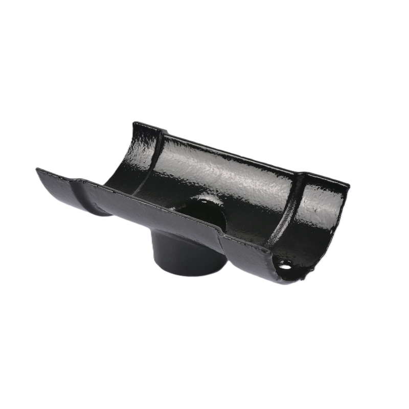 PAM Building Cast Iron Half Round Gutter Running Outlet