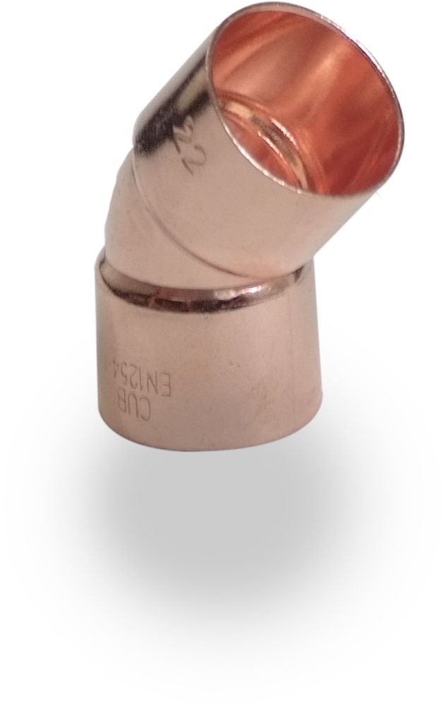 45 Elbow 8mm 10mm 15mm 22mm 28mm 35mm 42mm 54mm 67mm 76mm Wras Approved