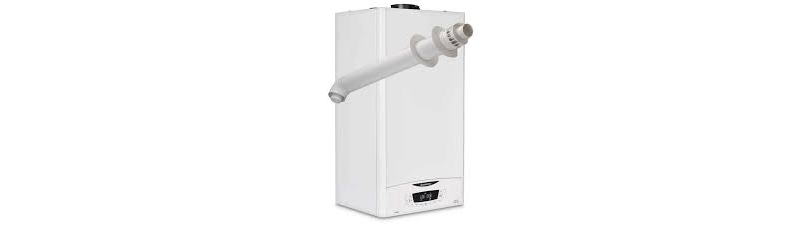 Ariston E-Combi ONE 24 Combi Boiler 3301131 with Horizontal Flue Kit ...